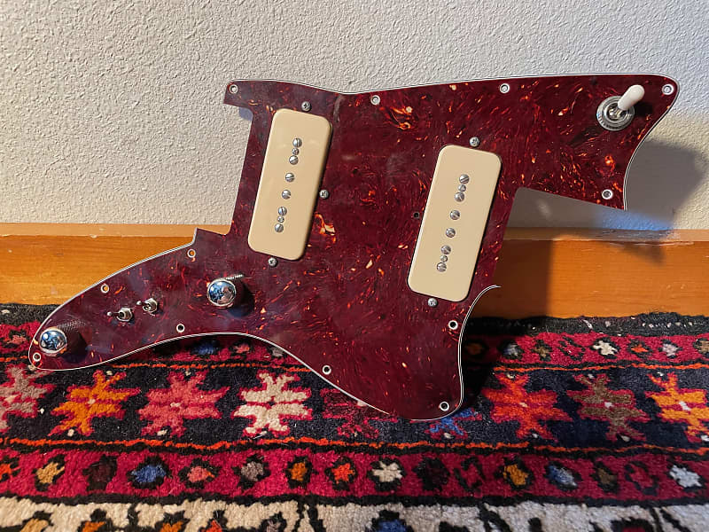 Tom Anderson Raven Loaded Pickguard P-90s PQ1 / PQ2 - quiet | Reverb