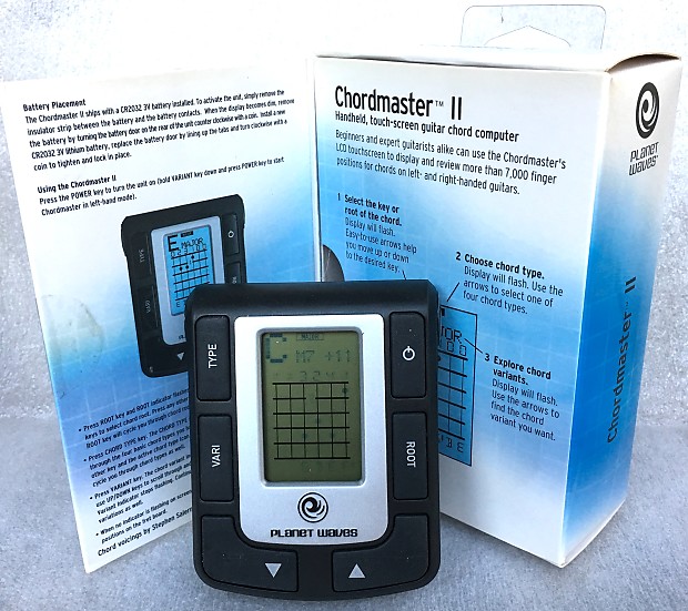 Chordmaster II Electronic Chord Library, by Planet Waves | Reverb