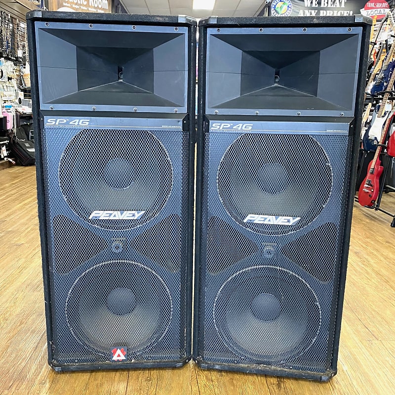 Peavey SP4G Speaker Pair Used | Reverb