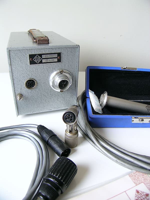 Schoeps Telefunken Ela M 221A Full Set M155 Capsule M938 | Reverb