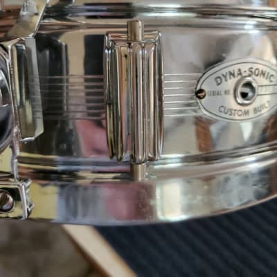 Rogers 1960s 5X14 Dyna-Sonic 7-Line COB Snare Drum Shell | Reverb