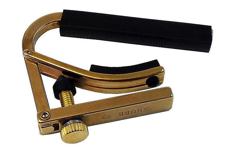 Shubb Capo for Nylon String Guitars | Brass Finish | C2 | Reverb UK