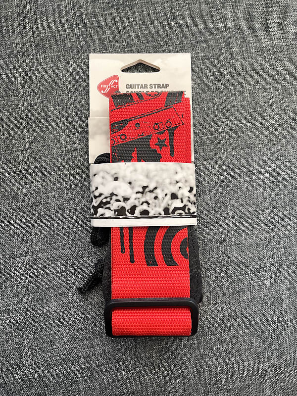First act Red cassette strap | Reverb