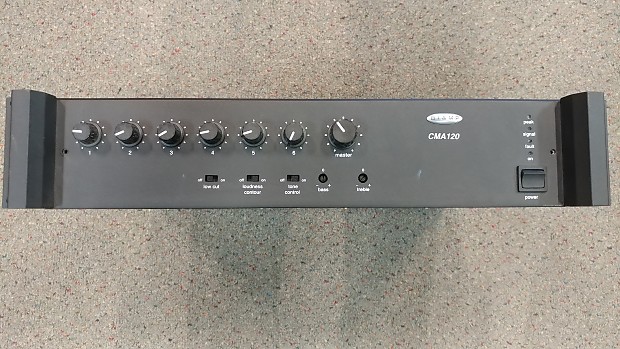 BIAMP CMA 120 Amplifier Black | Reverb