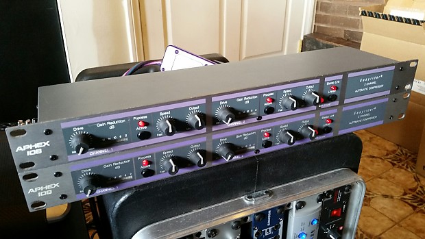 Aphex 108 Easyrider 2 Channel Automatic Compressor | Reverb