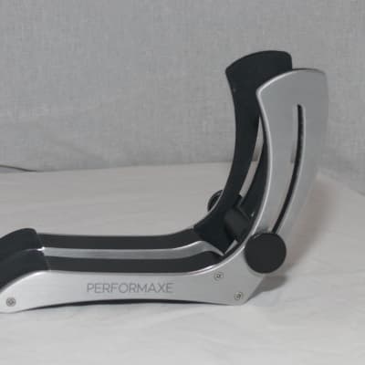 PERFORMAXE Electric Guitar Leg Rest - Brushed Aluminum. New | Reverb