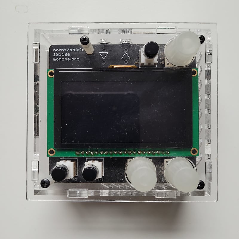 Monome Norns Shield 2022 - Transparent | Reverb