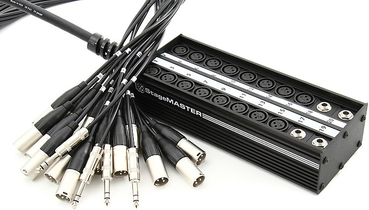 Pro Co SMA1604FBQ-50 SMA Series 16x4 Stage Snake with 1/4 | Reverb