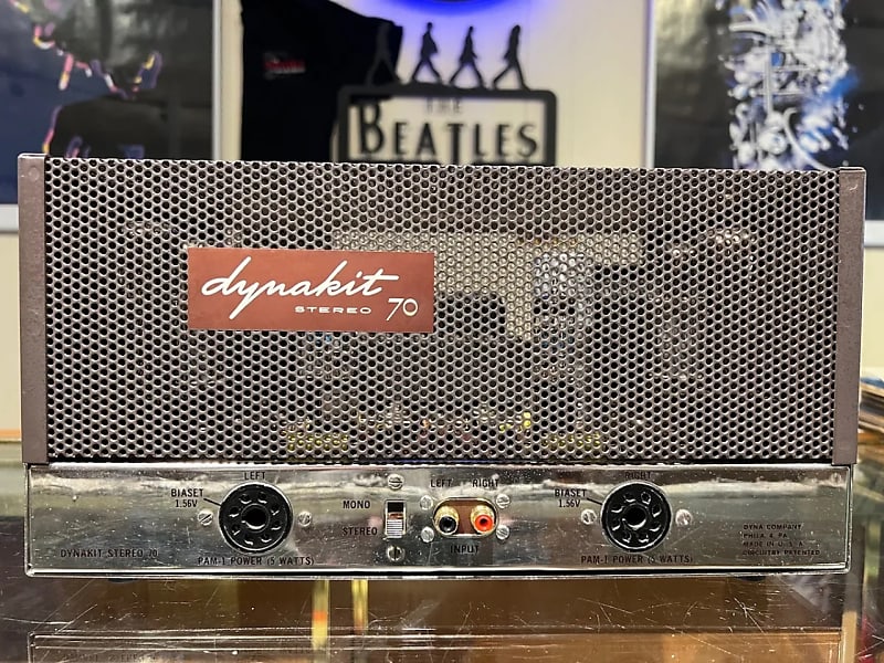Dynaco Stereo 70 Tube Power Amplifier * Full Rebuilt * | Reverb