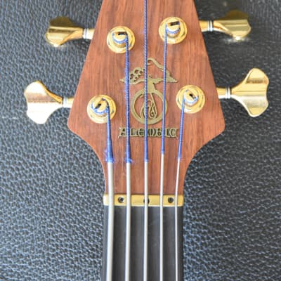 Alembic Orion 5 string fretless bass guitar Walnut Top - | Reverb