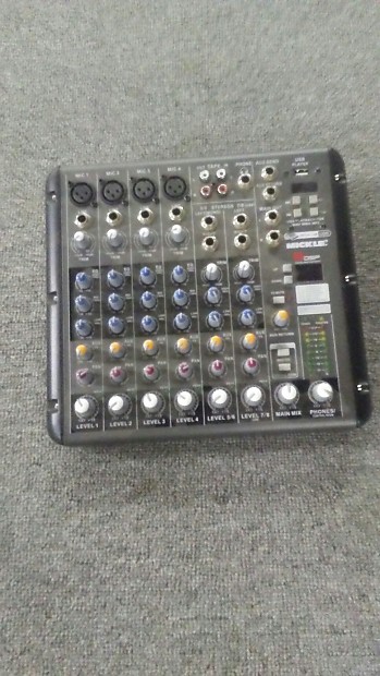 Mickle RMV8 8 Channel Mixer with USB and Effects | Reverb