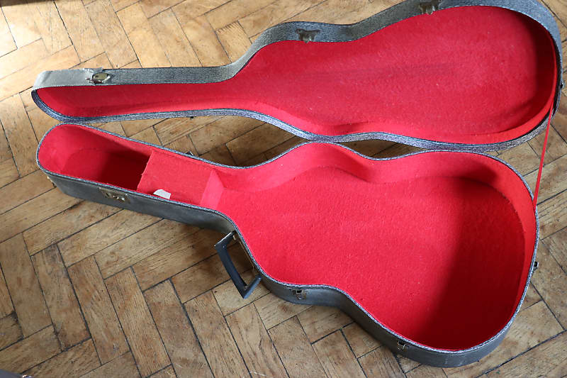 Vintage European Classical Hard Shell Case 1960's - | Reverb