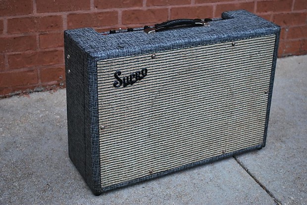 Supro Model 1624 Amplifier Vintage Circa '64 6973 Jimmy Page | Reverb