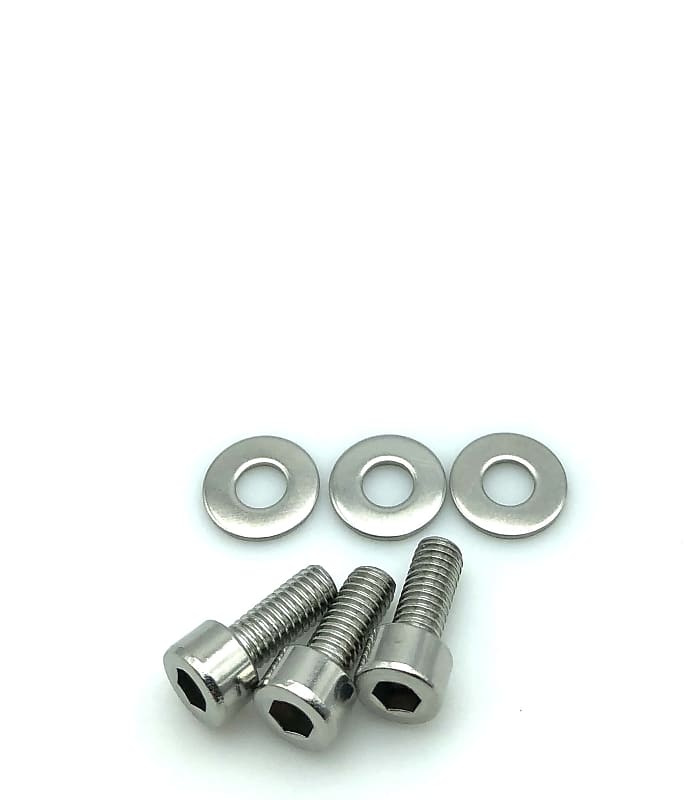 Ibanez? Bridge Hex Allen Screws w/Washers Nickel | Reverb