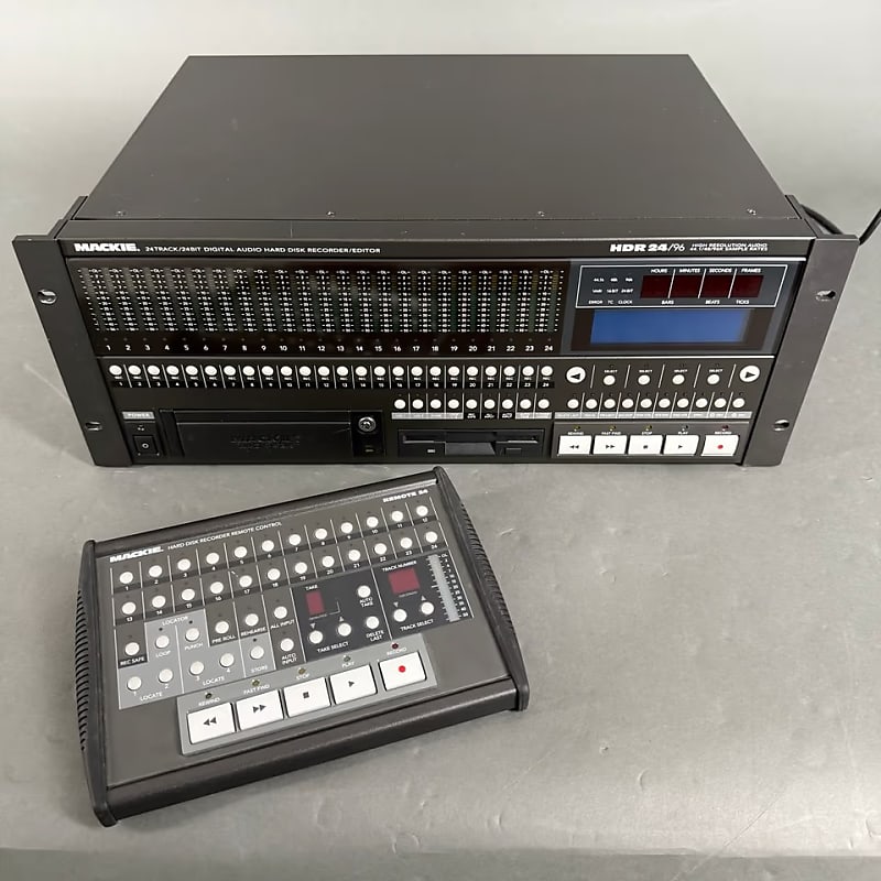 Mackie HDR24/96 24-Bit Digital Audio Hard Disk Recorder - | Reverb