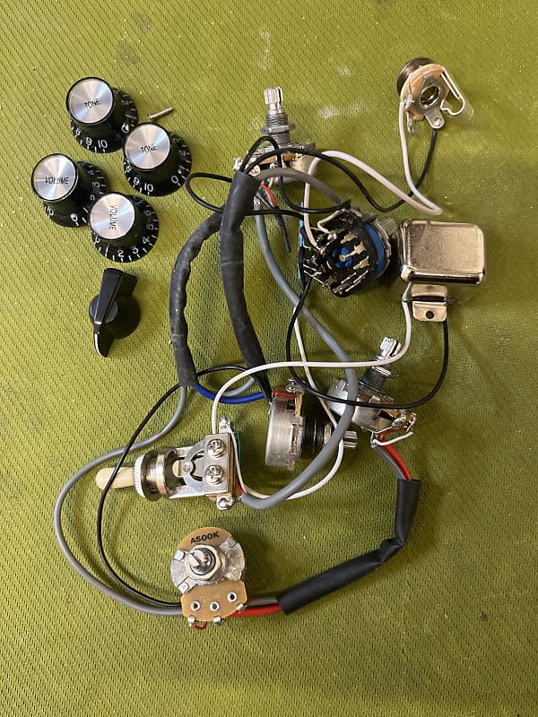 Epiphone Es355 Varitone Wiring Assembly Pots 2023 | Reverb