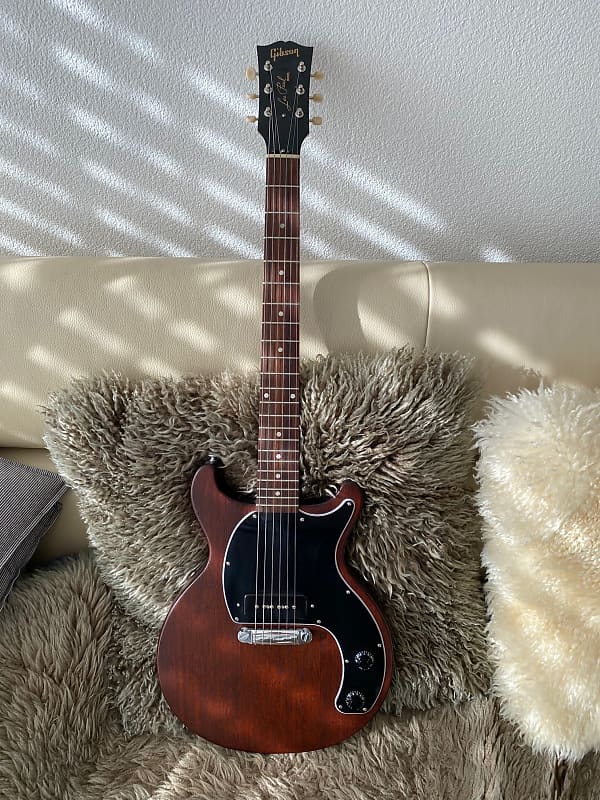 Gibson Les Paul Junior DC tribute 2019 - worn cherry | Reverb