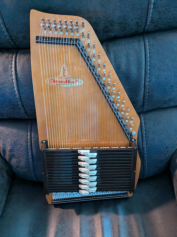 1973 RBI Chromaharp Autoharp/ Bluegrass/ w/ Case and | Reverb
