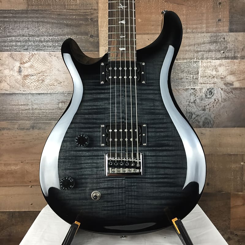 PRS SE 277 Baritone Electric Guitar Left-Handed, Charcoal | Reverb