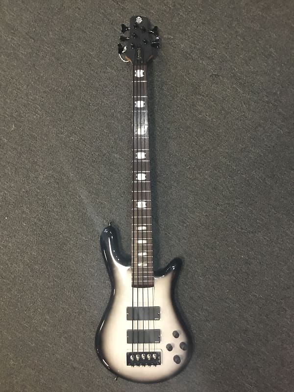 Spector Rebop 5 Custom 2004 - Custom White to Black Burst | Reverb