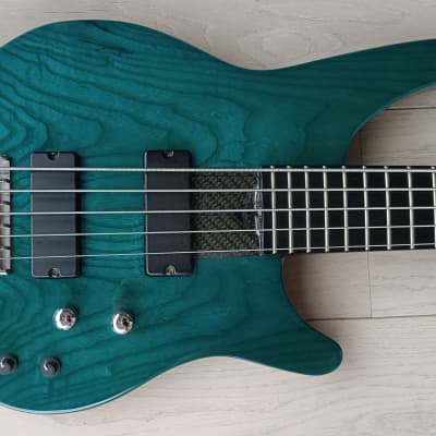 Status Graphite S1 Deluxe, 2004, Teal Muse-Chris | Reverb Australia