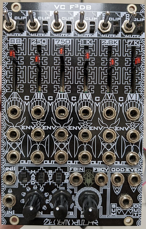 Zlob Modular VC f3db: VOLTAGE CONTROLLED FIXED FILTER | Reverb