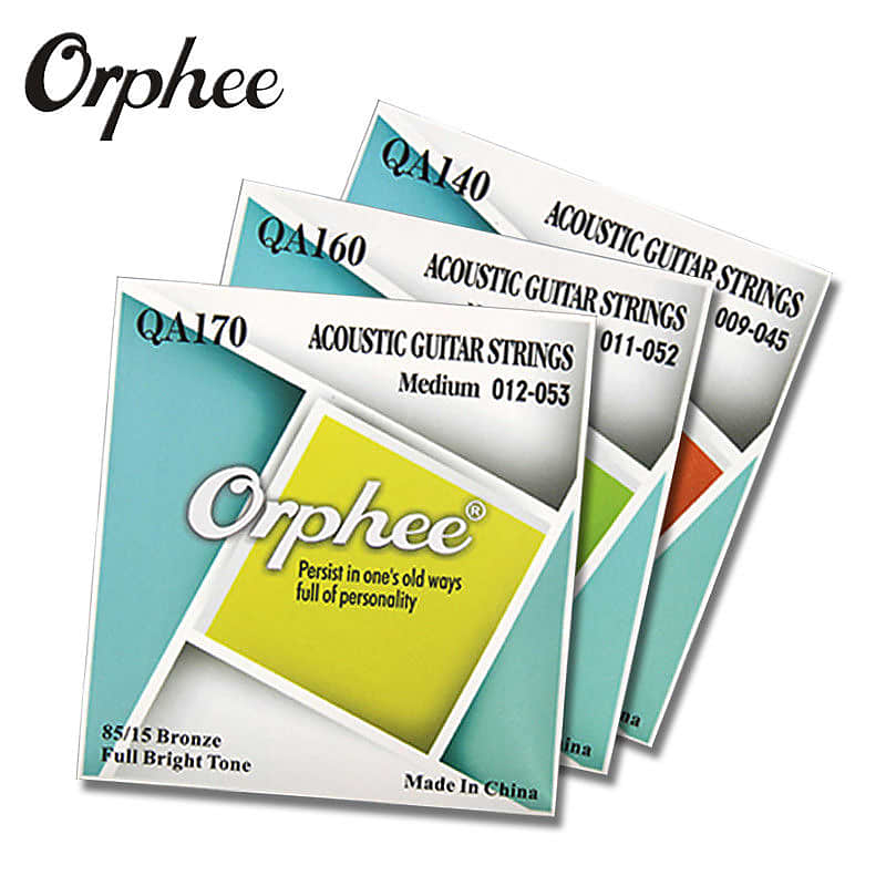Orphee 85/15 Phosphor Bronze Acoustic Guitar String | Reverb