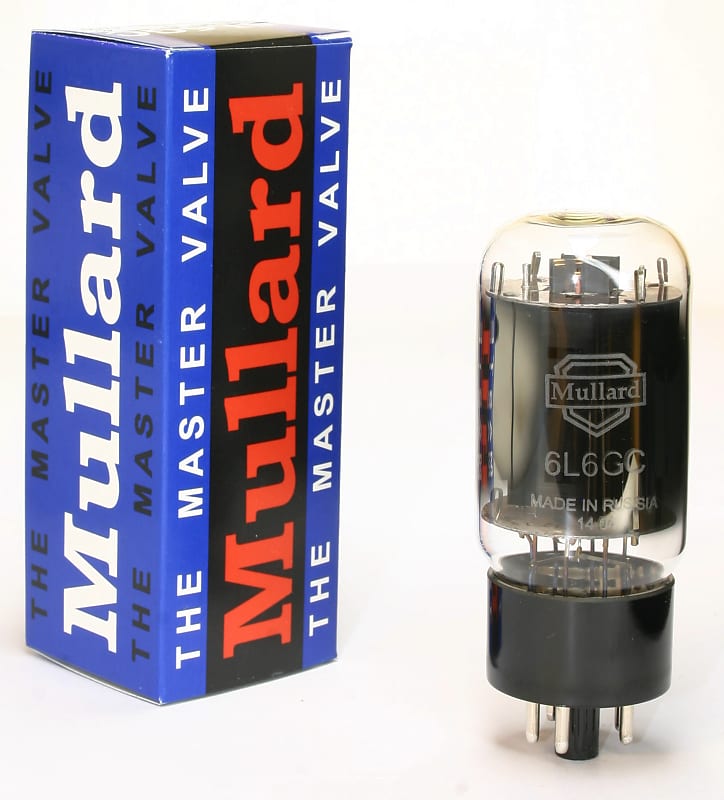 Mullard 6L6GC - Matched Pair | Reverb