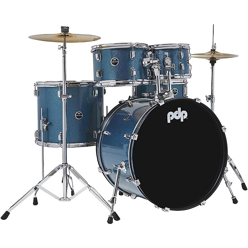 PDP Encore Complete 5-Piece Drum Set With Chrome Hardware and | Reverb