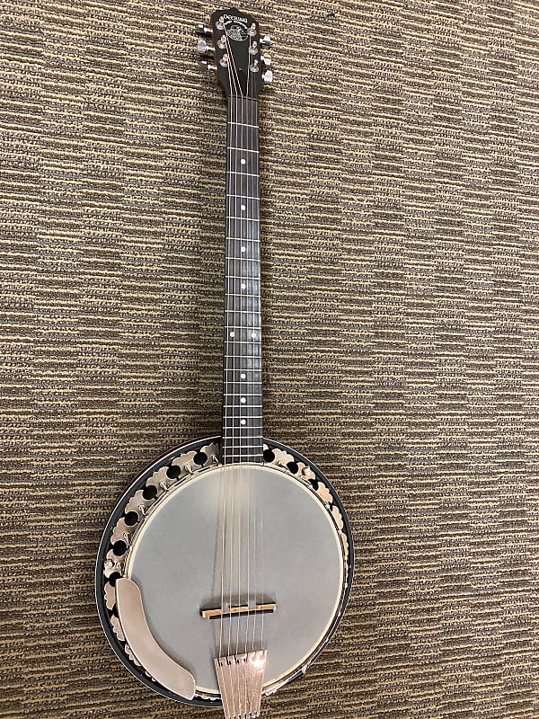 Deering B6 Boston 6 string guitar banjo "used" | Reverb