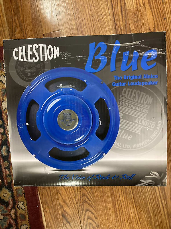 "Set of 2" Celestion Alnico Blue speakers 15W 8 ohm | Reverb