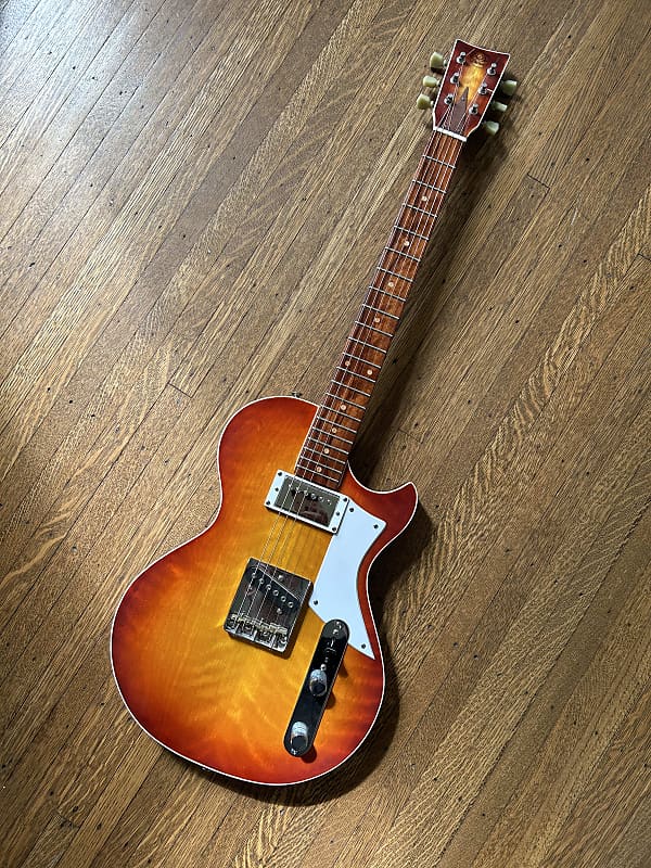 Sunburst Tele/Les Paul Hybrid | Reverb