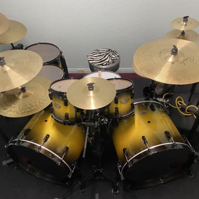 Pearl Reference Mid 2000 - Inca Gold Burst | Reverb