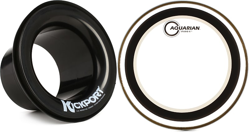 KickPort International KickPort - Black Bundle with Aquarian | Reverb