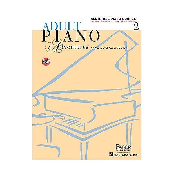 Adult Piano Adventures All-in-One Lesson Book 2: Solos, | Reverb