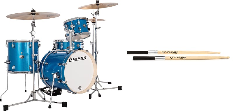 Ludwig Breakbeats By Questlove 4-piece Shell Pack with Snare | Reverb