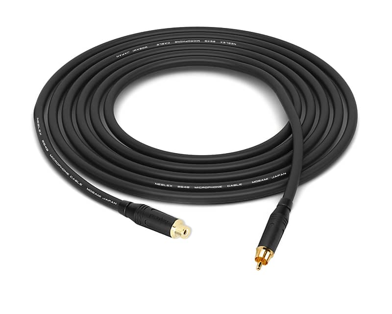 Mogami 2549 Cable | Amphenol Gold Female RCA to Male RCA | Reverb