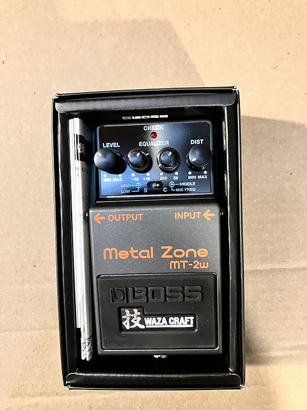 Boss Metal Zone overdrive 2022 - Black | Reverb