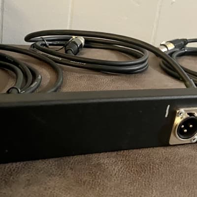 XLR 4 Channel Male to 3ft Female Black Rack Mount | Reverb