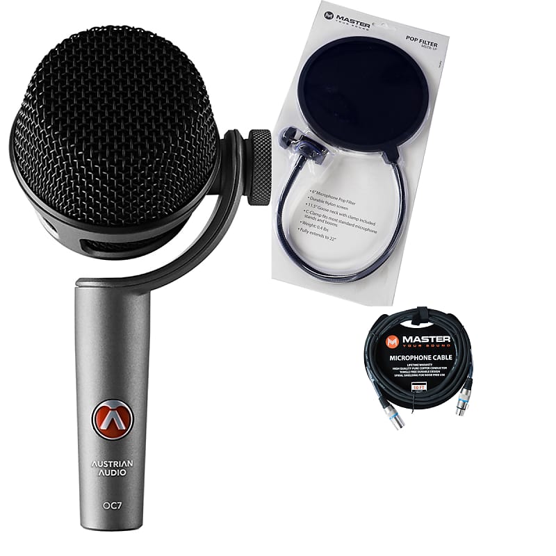 Austrian Audio OC7 True Condenser Instrument Microphone w/ | Reverb