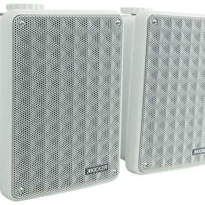 (4) Kicker KB6 6.5" Grey Indoor/Outdoor Home Theater | Reverb