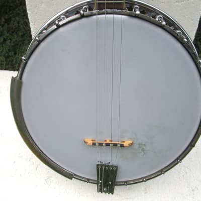 Bacon & Day Peerless Tenor Banjo, 1930, Resonator, Tone Ring, | Reverb
