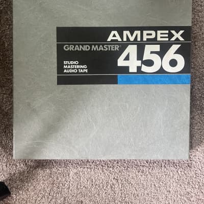 1980s Ampex 456 1/2" Precision Magnetic Reel-to-Reel | Reverb