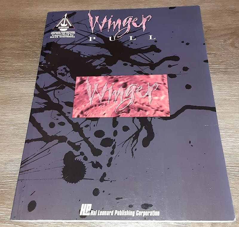 WINGER - PULL - GUITAR TAB BOOK - TABLATURE - MUSIC SONGBOOK | Reverb