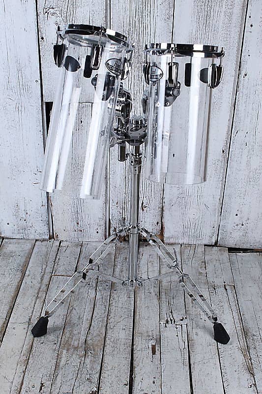 Pearl Crystal Beats Rocket Toms 6 x 12 and 6 x 15 Drum Toms | Reverb