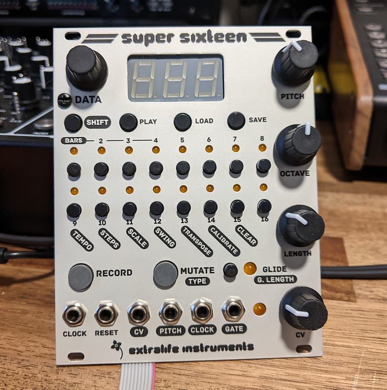 Extralife Instruments | Super Sixteen Sequencer + Custom | Reverb