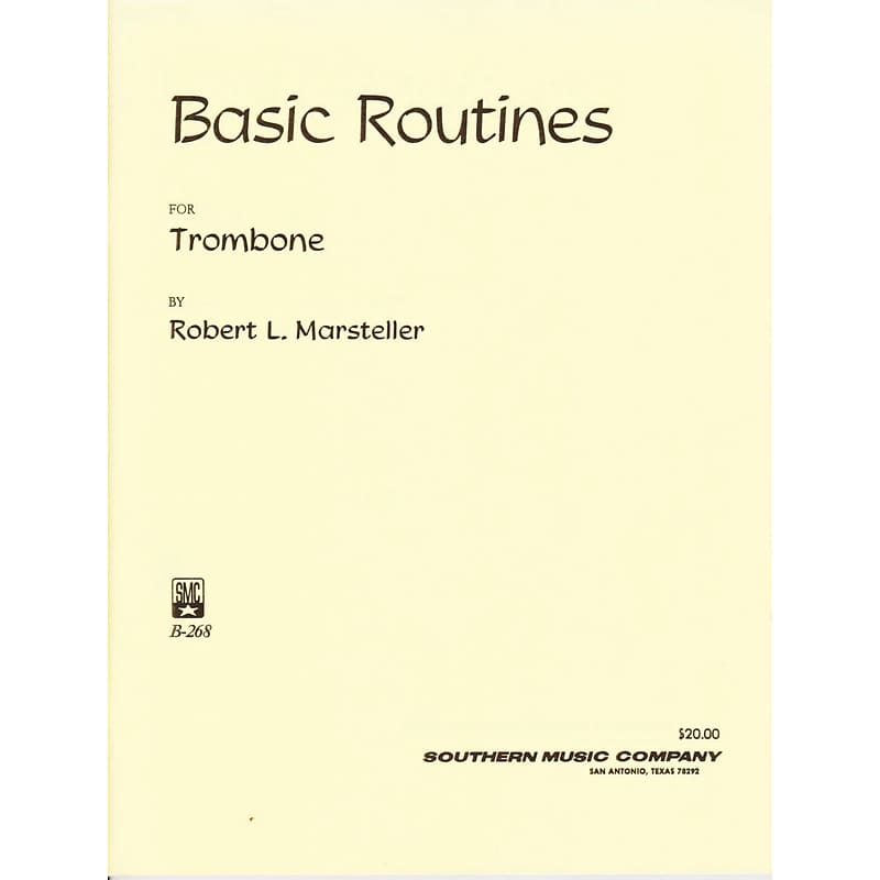 Marsteller: Basic Routines for Trombone | Reverb
