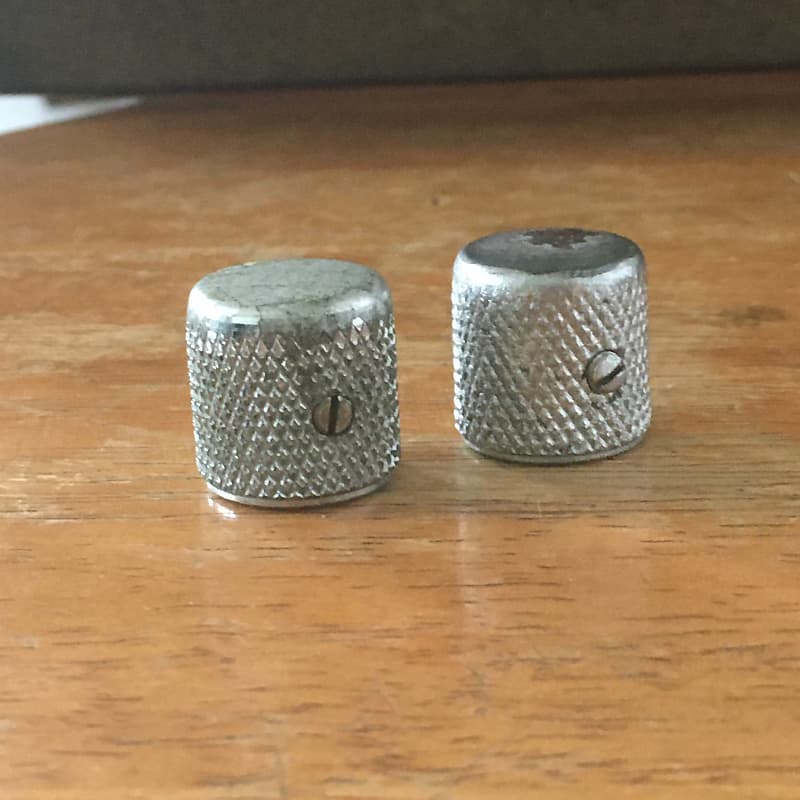 2 Vintage Fender Telecaster Knobs 1960s Natural Relic | Reverb