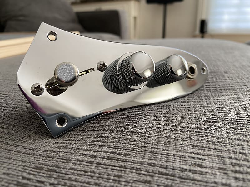 Stellartone Prewired Jazz Bass Control Plate | Reverb