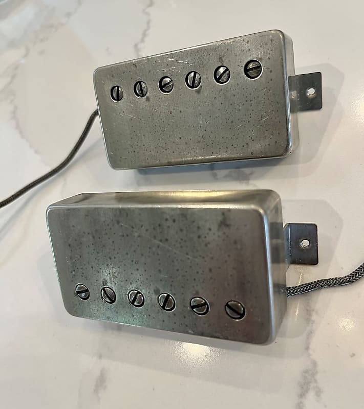 Wolfetone Dr Vintage Humbucker Set - Aged Nickel | Reverb